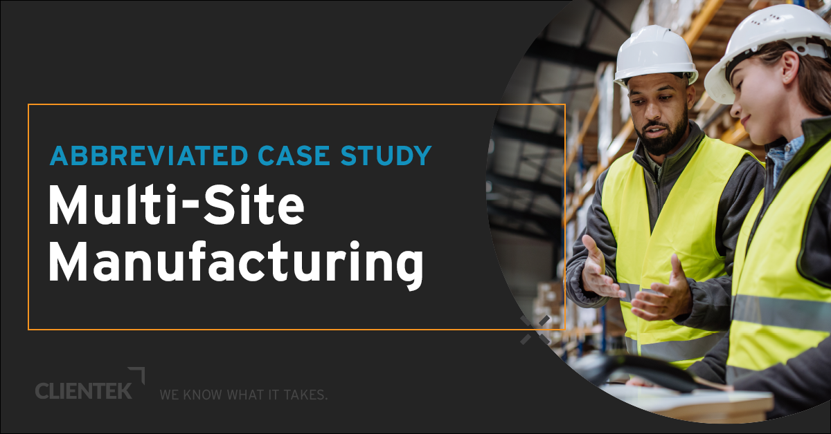 Abbreviated Case Studies | Clientek