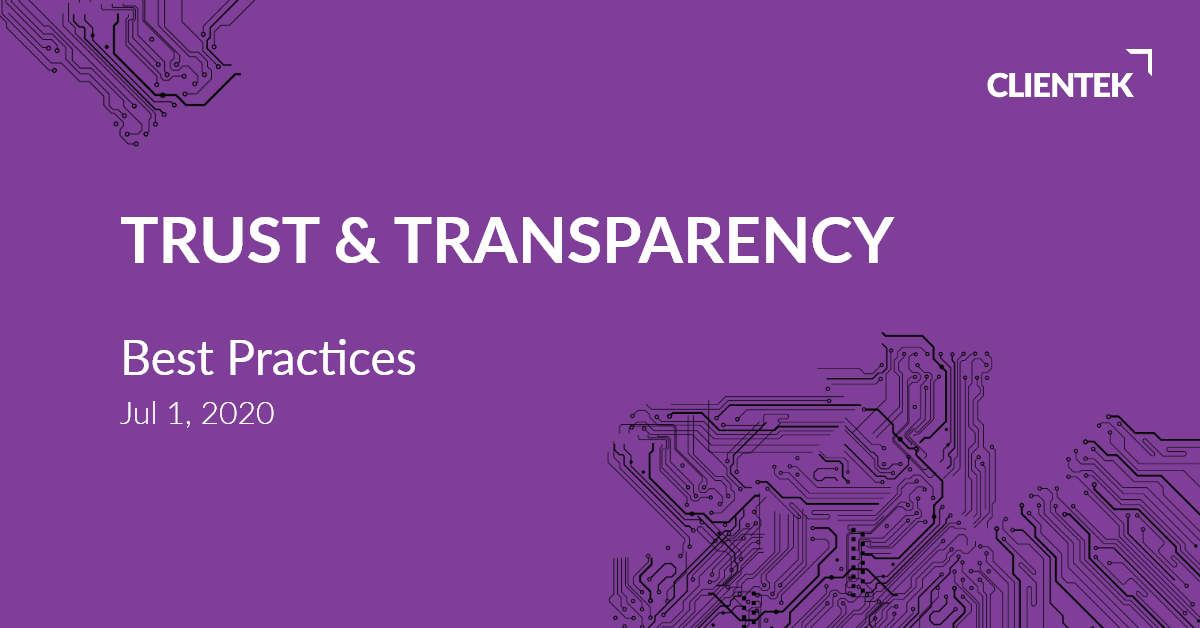 Best Practices | Clientek