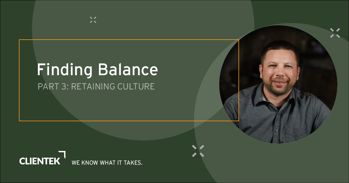 Finding Balance | Clientek